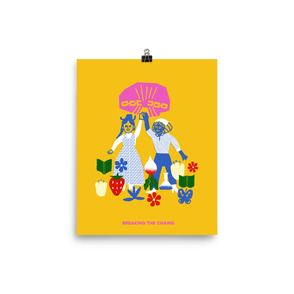 Breaking the Chains Poster | 8"x10" Poster – Liberation Store